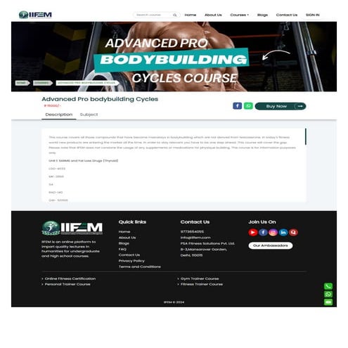 Advanced Pro Bodybuilding Cycle: Enhance Your Expertise | PDF
