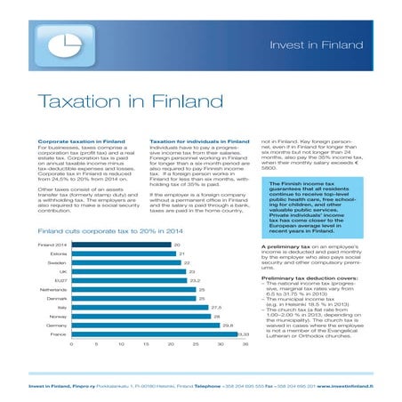 Taxation in Finland | PDF