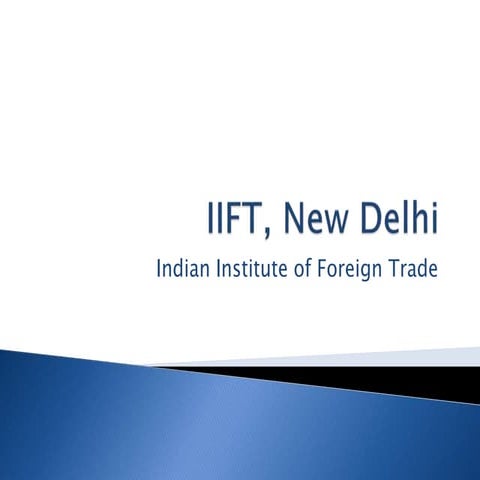 IIFT | PPTX