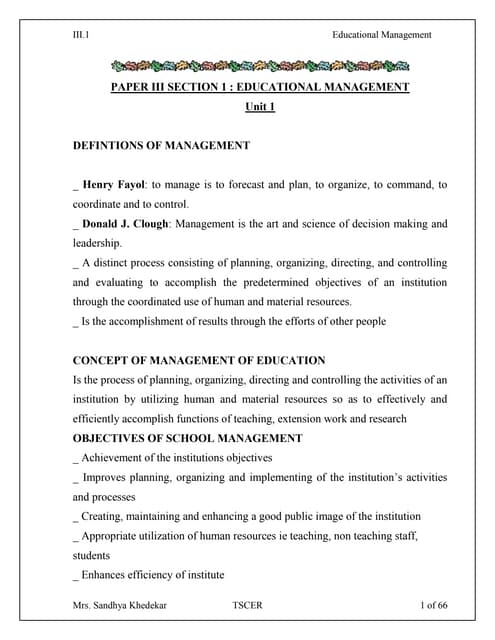Education management information system(emis) | PDF