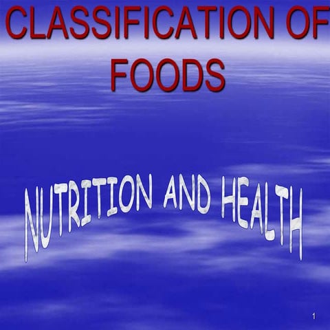III-1 classification of food 2021-22.ppt