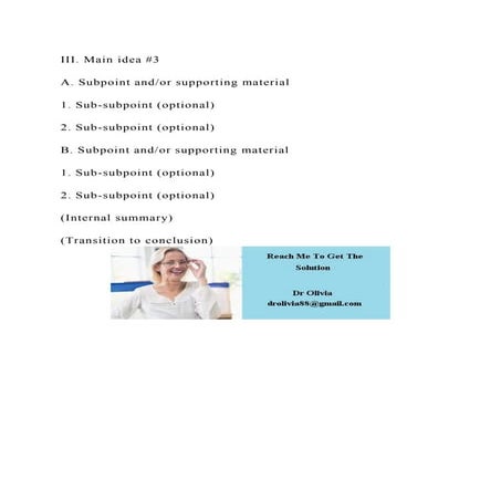 III. Main idea #3 A. Subpoint andor supporting material1. S.docx