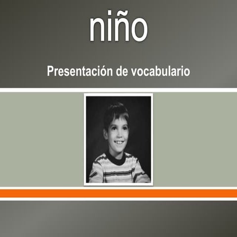 III- Cuando era niño- Vocabulario y gramática- Presentacion de ...