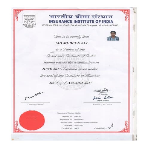 Insurance diploma | PDF | Insurance | Personal Finance