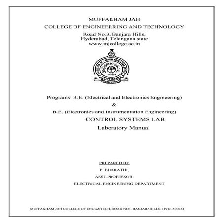 Iii eie ii sem cs lab manual(ee332) | PDF