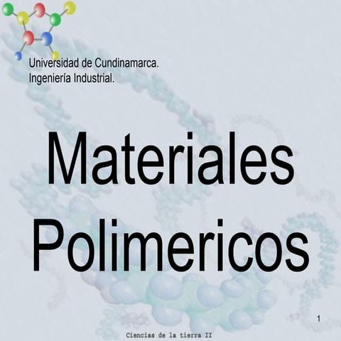 MATERIALES POLIMERICOS | PPT