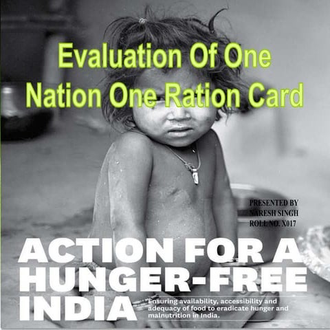 one nation one ration card | PPTX