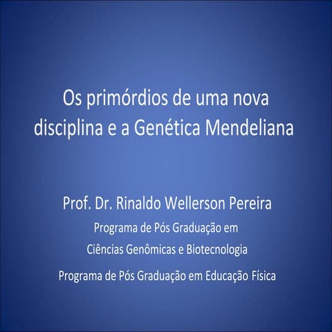 Ficha De Trab Mendel | PDF