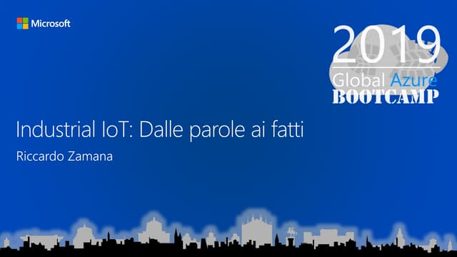 Industrial Iot On Azure Ppt