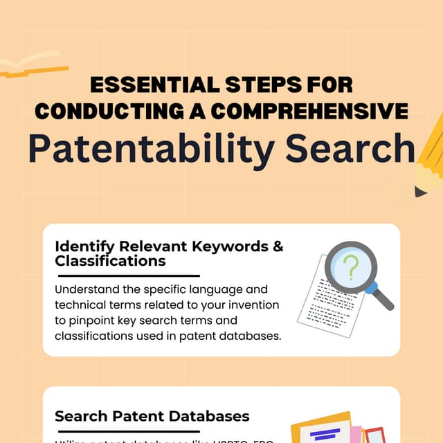 Essential Steps for Conducting a Comprehensive Patentability Search ...