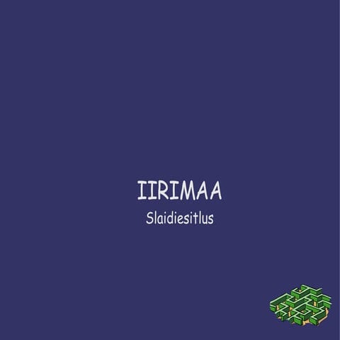 Iirimaa | PPT