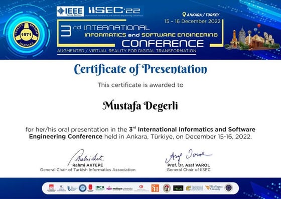 Dr. Mustafa Degerli - 2020 - Artificial Intelligence Foundations Machine Learning | PPT