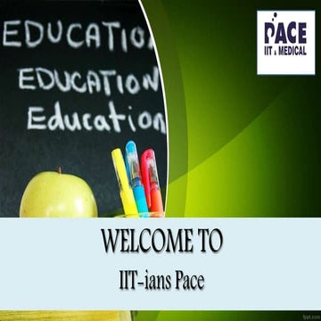 IIT-ians PACE | PPTX