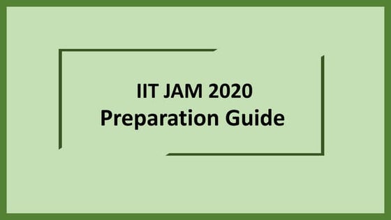 Csir Net June 2020 Preparation Guide | PPTX