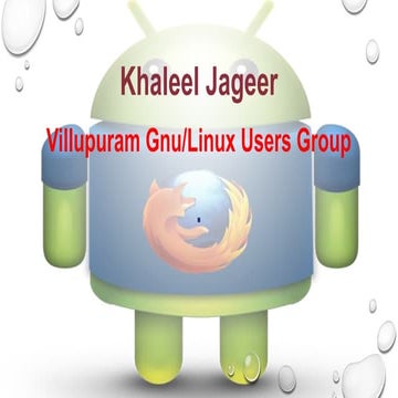 Android Application Development | PPTX | Operating Systems | Computer ...
