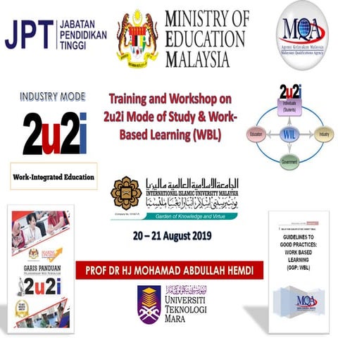 IIUM Training and Workshop on 2u2i Mode of Study & Worked-Based ...