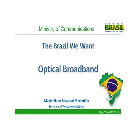 Industry, Science and Technology Government Policy for the Brazilian ...