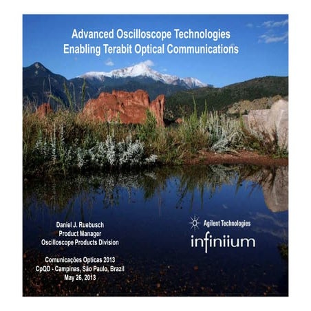 Advanced Oscilloscope Technologies enabling Terabit Optical ...