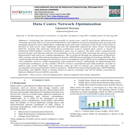 Data Centre Network Optimization | PDF