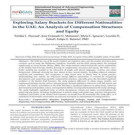 Exploring Salary Brackets for Different Nationalities in the UAE: An ...