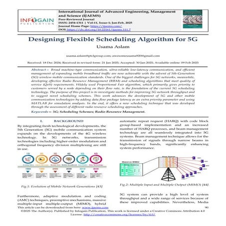 Designing Flexible Scheduling Algorithm for 5G | PDF