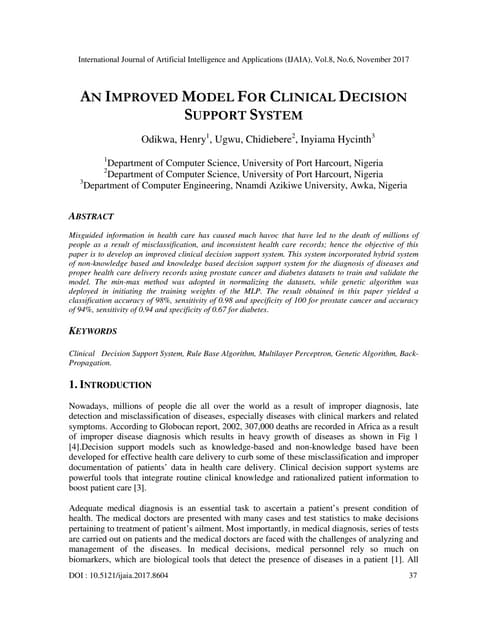 Liver Diseases Prediction analysis in india | PPT