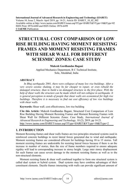 Shear walls and re entrant corners | PDF