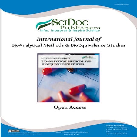 International Journal of BioAnalytical Methods & BioEquivalence Studies ...