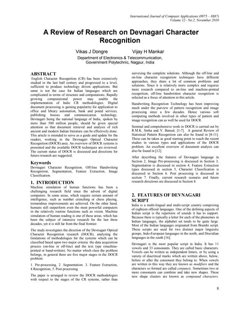 Script identification using dct coefficients 2 | PDF