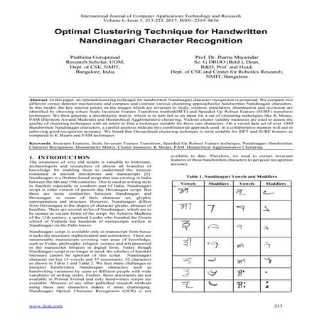 Critical Review on Off-Line Sinhala Handwriting Recognition | PDF