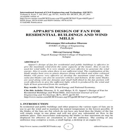 Custom Angle Ceiling Fan | PDF