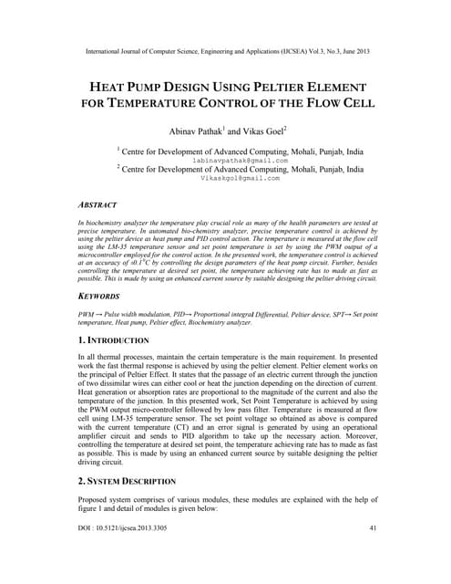 Temperature Control System Using Pid Controller | PPTX