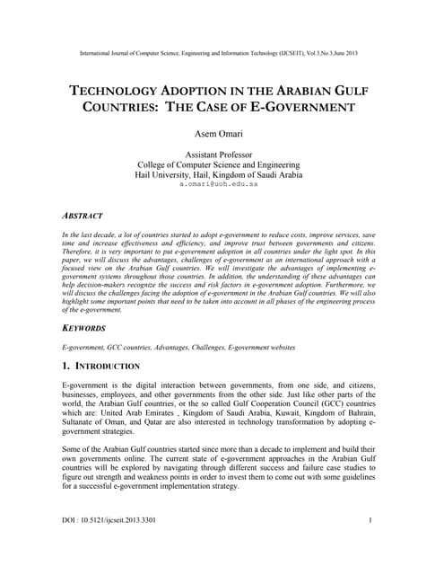 E readiness assessment framework | PDF
