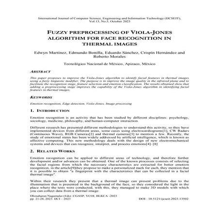 Fuzzy Preprocessing of Viola-Jones Algorithm for Face Recognition in ...