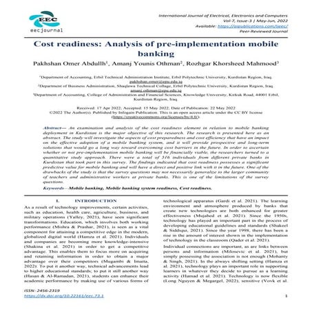 The impact of Technological acceptance model (TAM) outcome on implementing accounting software | PDF