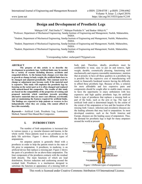 Prosthetic devices | PPT