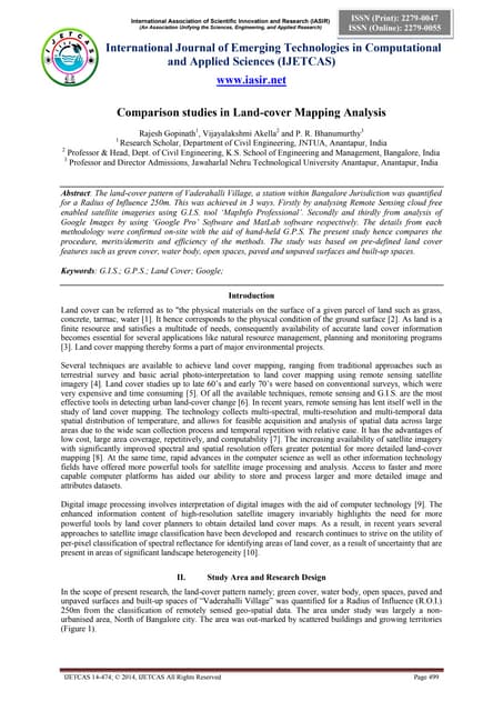 Satellite image processing | PPT | Photo Editing Software | Computer ...