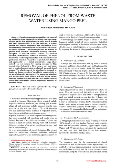 Estimation of total phenols | PPT