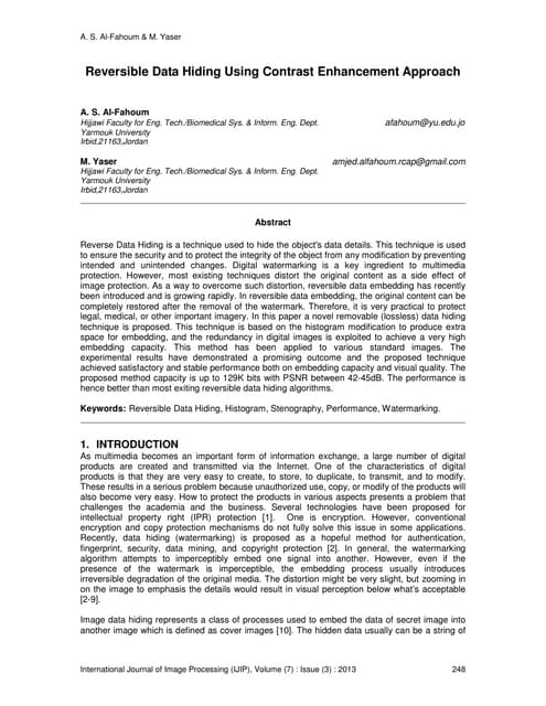 Comparative between global threshold and adaptative threshold concepts in image processing | PDF ...
