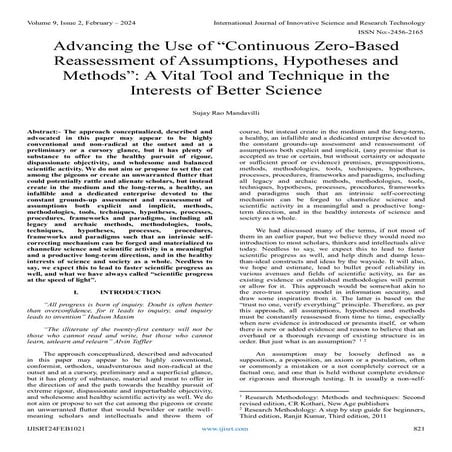 IJISRT24FEB1021.pdf Continuous zero-based assessment | PDF
