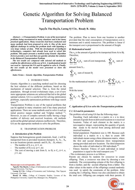 Solving Degenaracy In Transportation Problem Pptx
