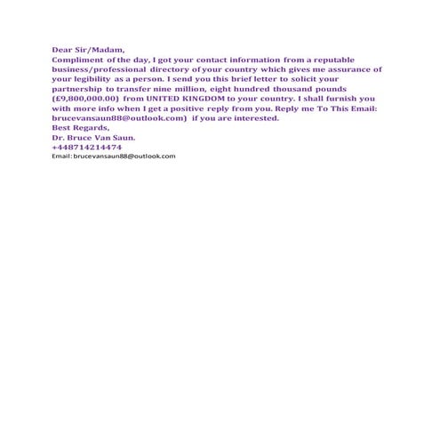 Dear sir | DOCX