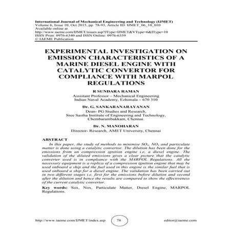 MARPOL Convention of Marine Pollution ANNEX VI.ppt