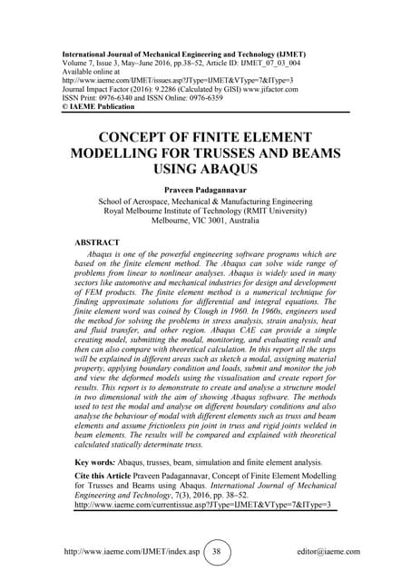 General steps of the finite element method | PPT