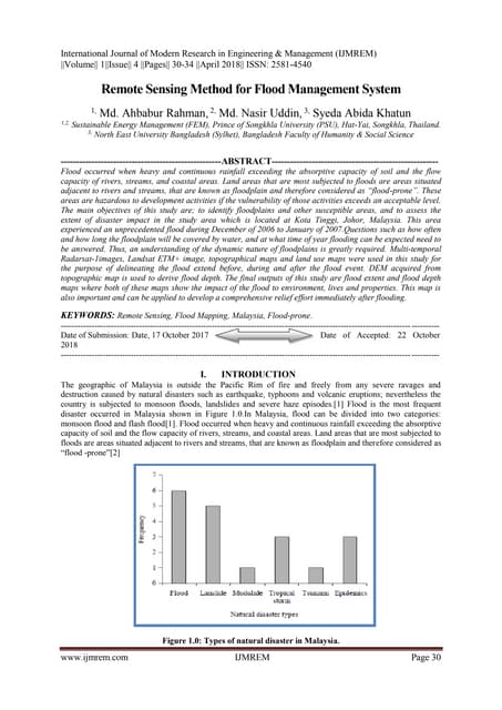 Disaster management using Remote sensing and GIS | PPTX | Geography ...