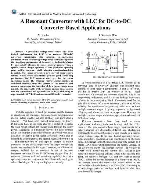 Analysis And Design Of LLC Resonant Converter With Integrated Transformer | PDF | Computer ...