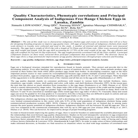 Grading and quality parameters of eggs | PPTX