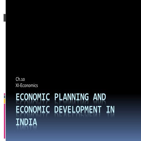Planning in India | PPT