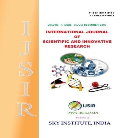 Ijsir vol.4 issue(ii) | PDF