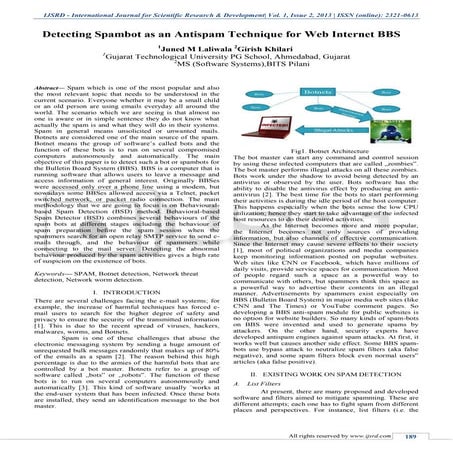 Spam Detection Using Machine Learning (ML) | PDF